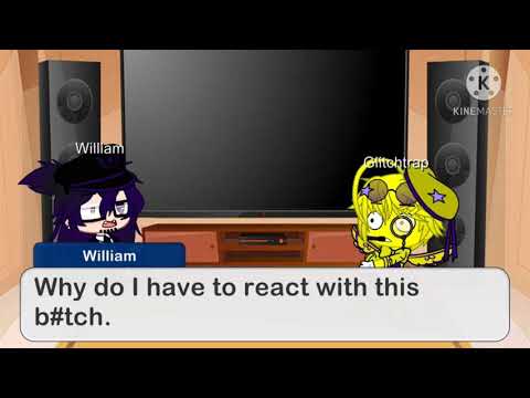 William and Glitchtrap react to Hypnotic meme by Little Bean(the creator of the video