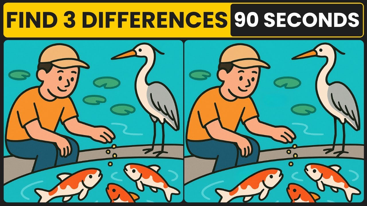 Find the differences | Can you spot them all? [Spot the differences ...