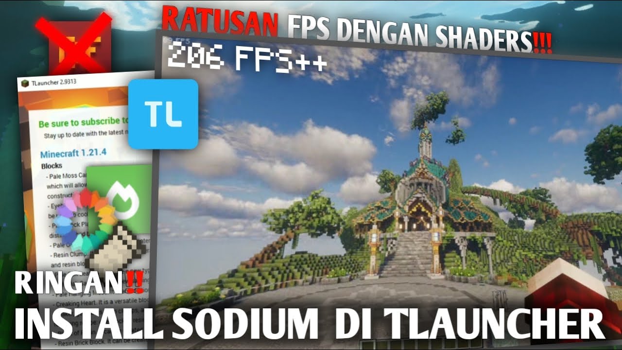 CARA MEMBUAT MINECRAFT JAVA TLAUNCHER LEBIH RINGAN & SMOOTH‼️ - YouTube