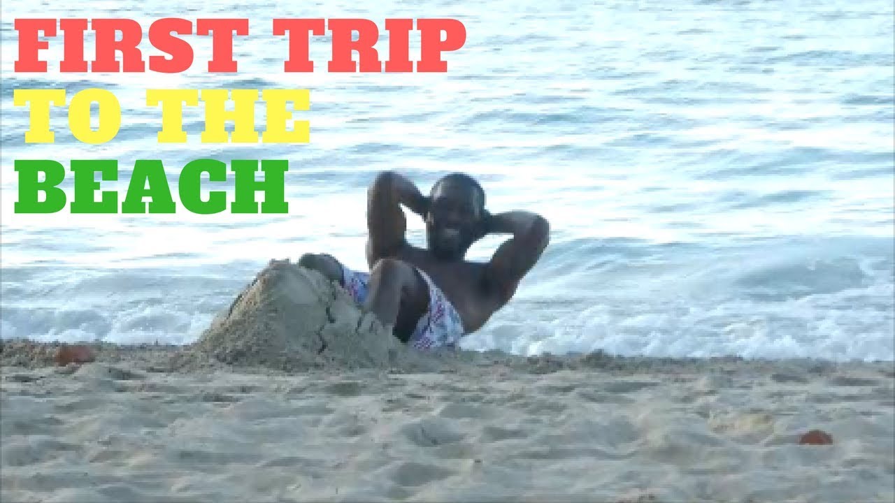 FIRST TRIP TO THE BEACH! - MARGATE GIRL IN JAMAICA - YouTube