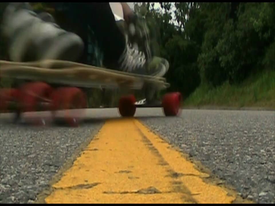 Downhill Longboard Crash into Camera - YouTube