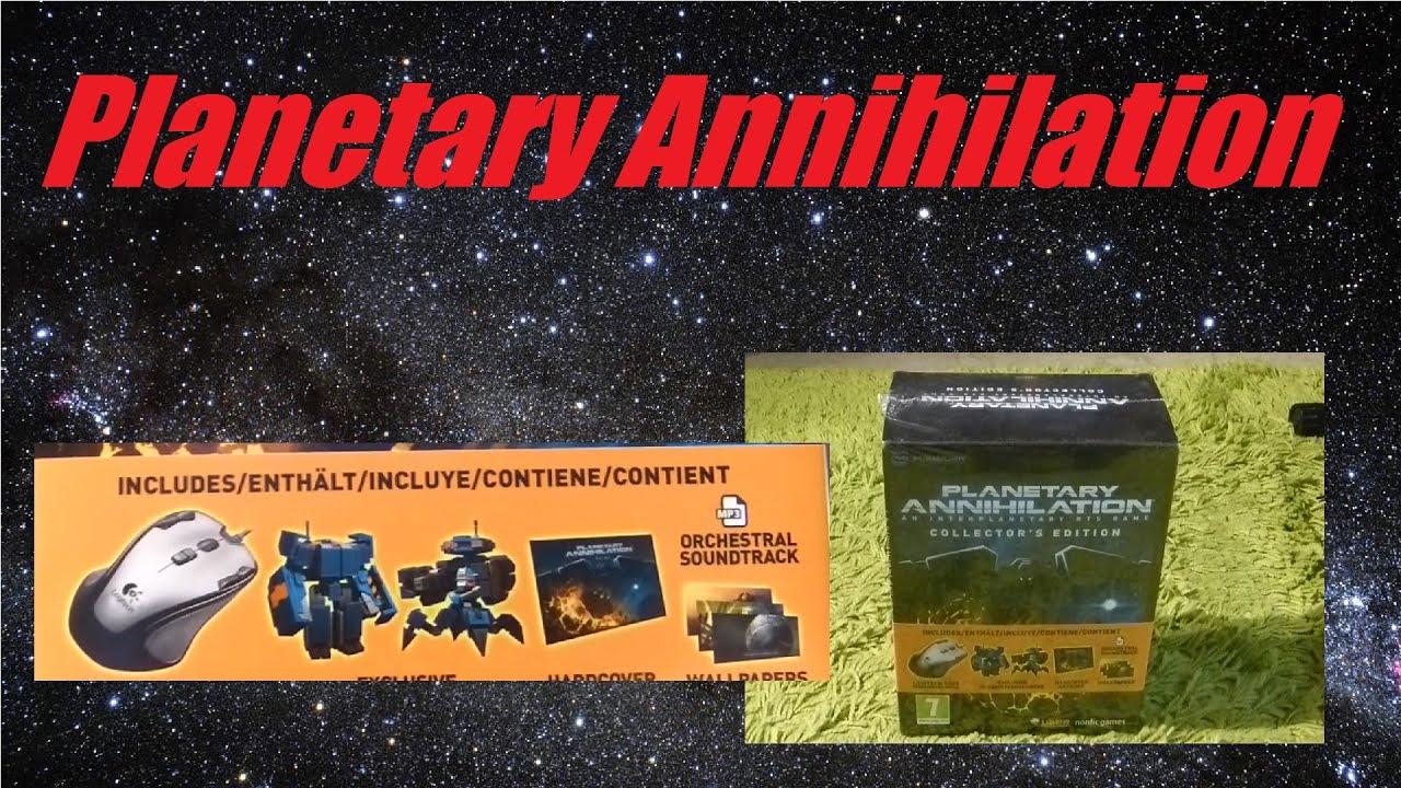 Unboxing - Planetary Annihilation - YouTube