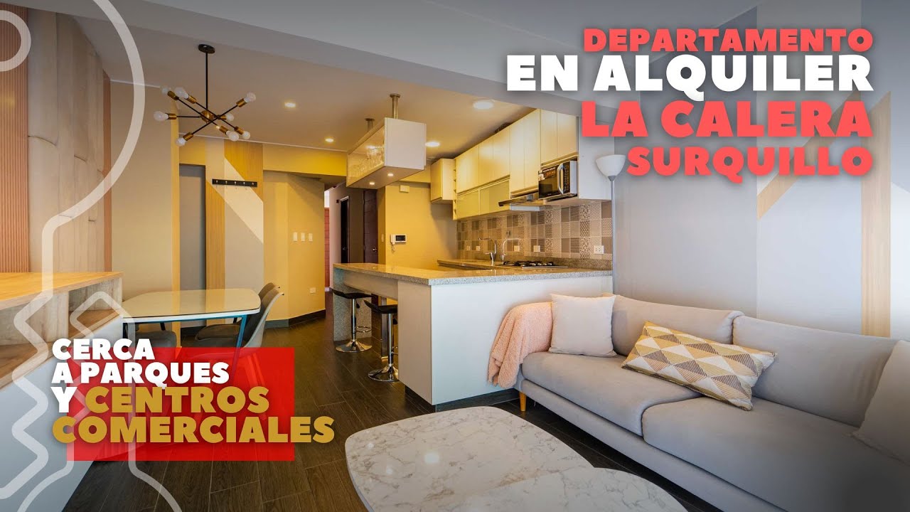 🔴DEPARTAMENTO👉 en [ALQUILER] en LA CALERA📍 SURQUILLO - YouTube