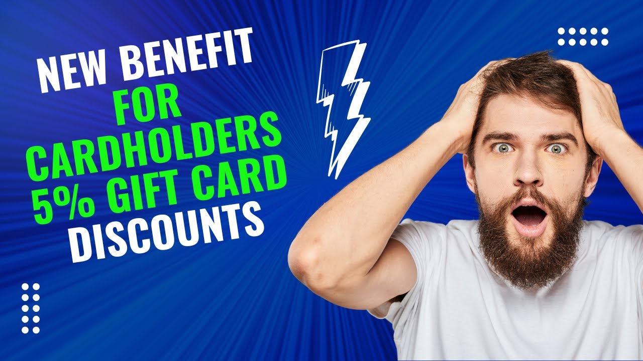 U.S. Bank Adds New Benefit for Cardholders 5% Gift Card Discounts - YouTube
