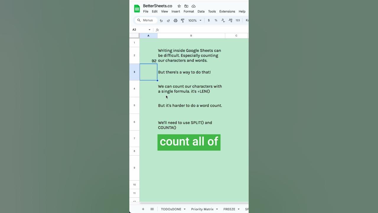How To Get Word Count In Google Sheets YouTube how-to-get-word-count-in-google-sheets-youtube