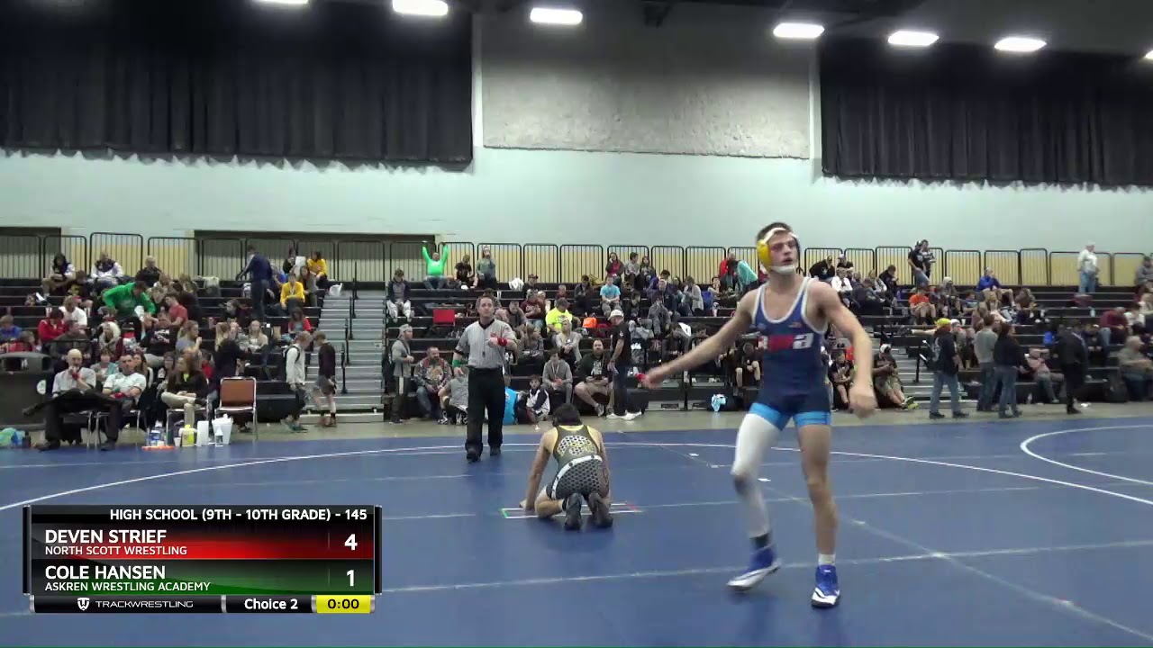High School (9th - 10th Grade) 145 Cole Hansen Askren Wrestling Academy ...
