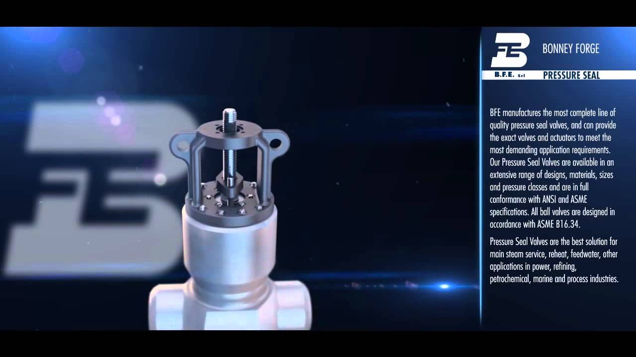 Pressure seal gate valve assembly - YouTube