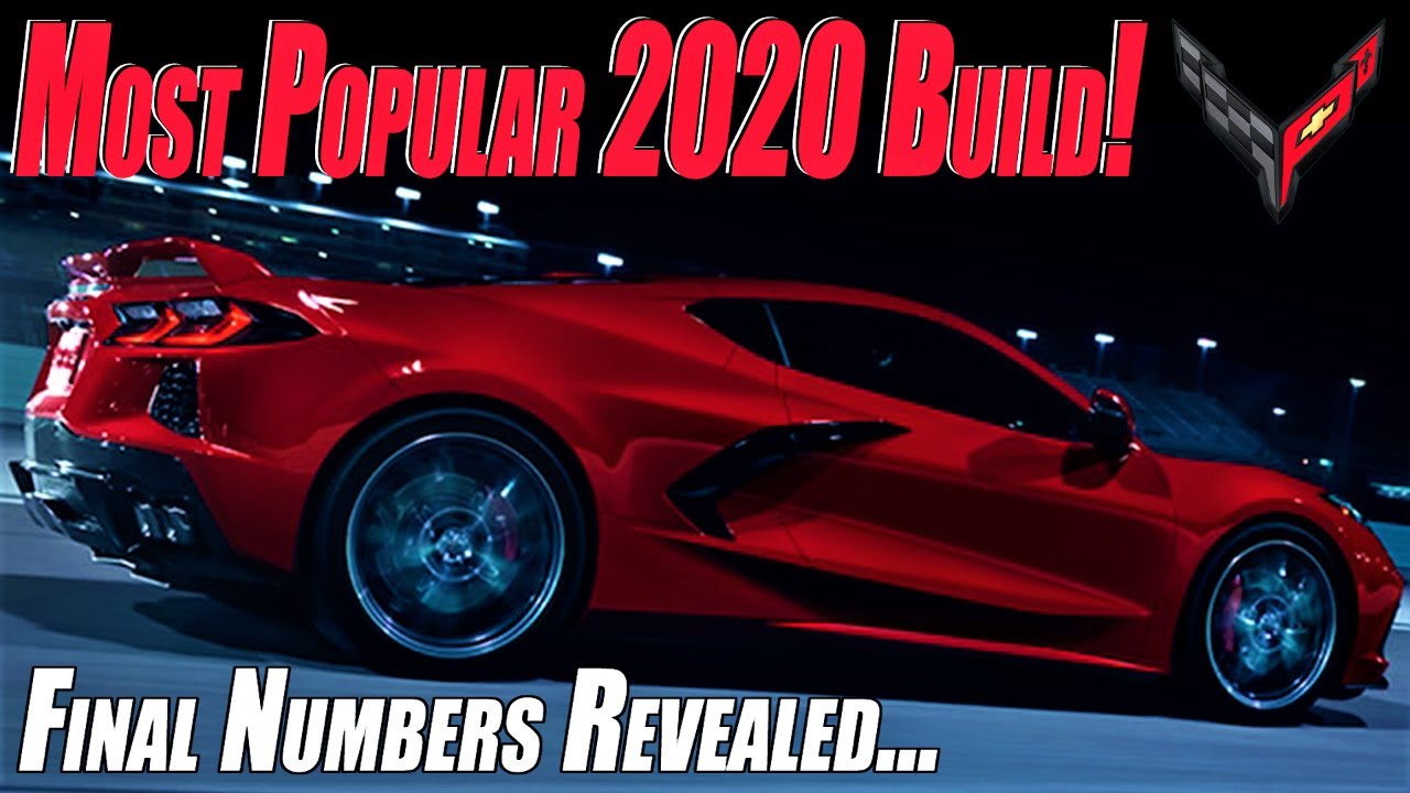 Most POPULAR C8 Corvette BUILD in 2020 and what it COST! Final Numbers ...