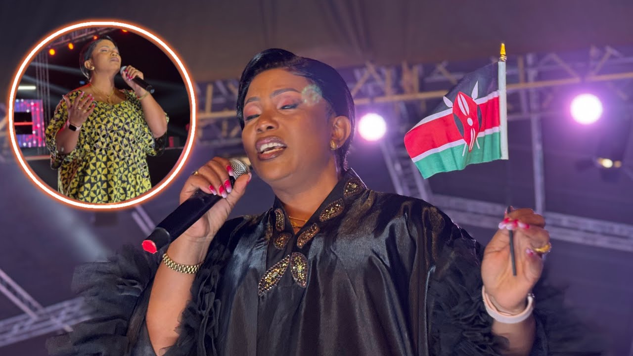 CHRISTINA SHUSHO CRIES AND PAYS FOR KASONGO NATION | KENYA NI YA YESU ...