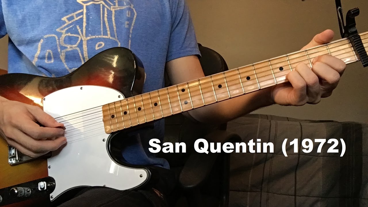 San Quentin (1972) by Johnny Cash - Bob Wootton Instrumental - YouTube