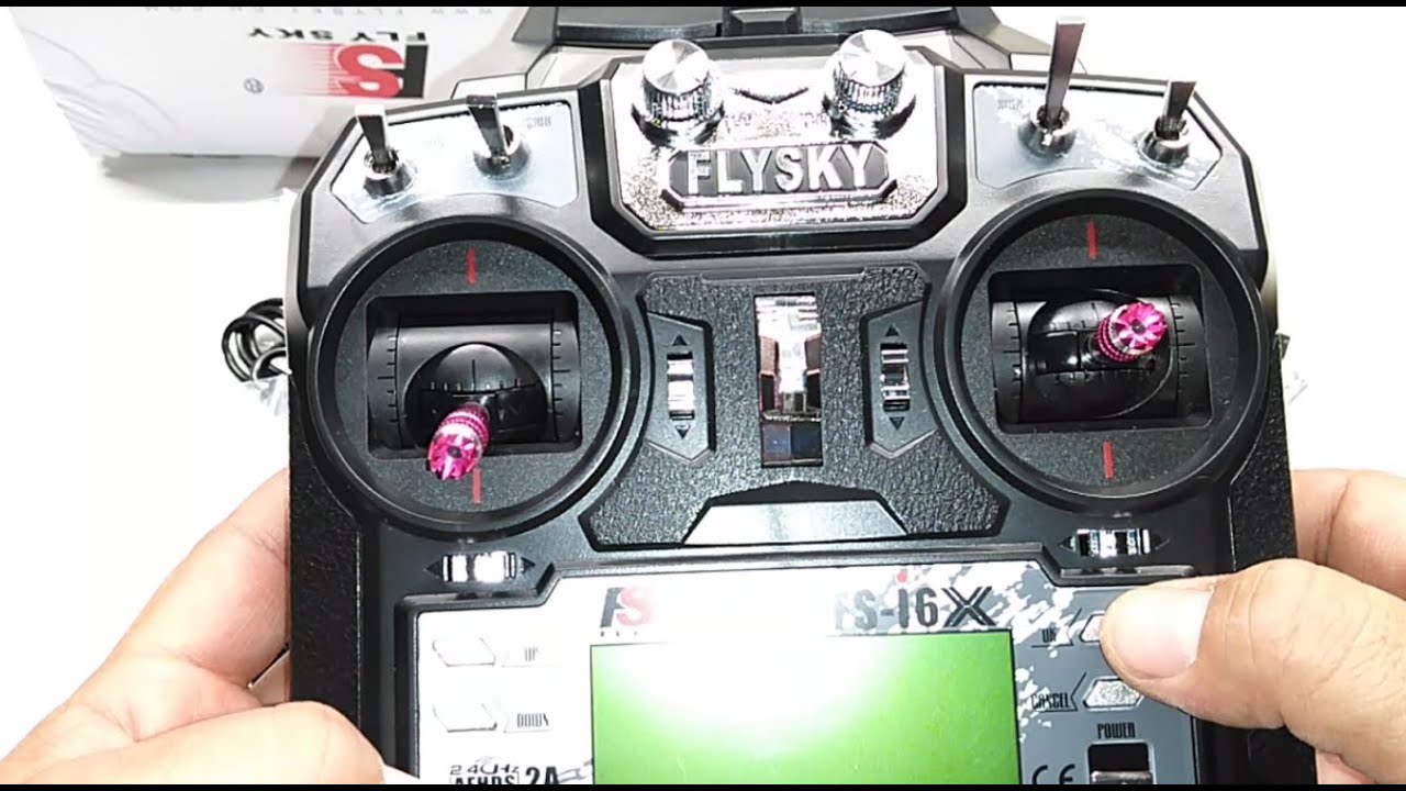 FLYSKY TRANSMITTER FS-i6X 10CH 2.4GHz UNBOXING & QUICK REVIEW BEST FOR ...