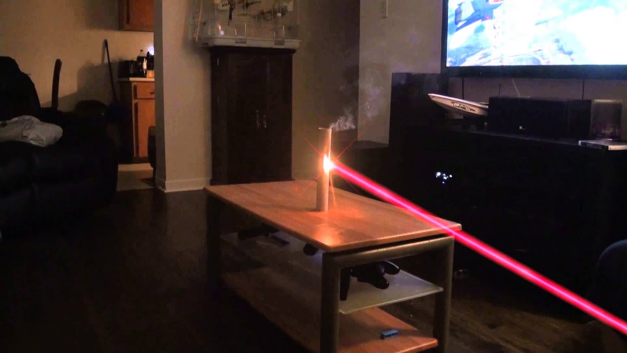 Phaser fire test - YouTube