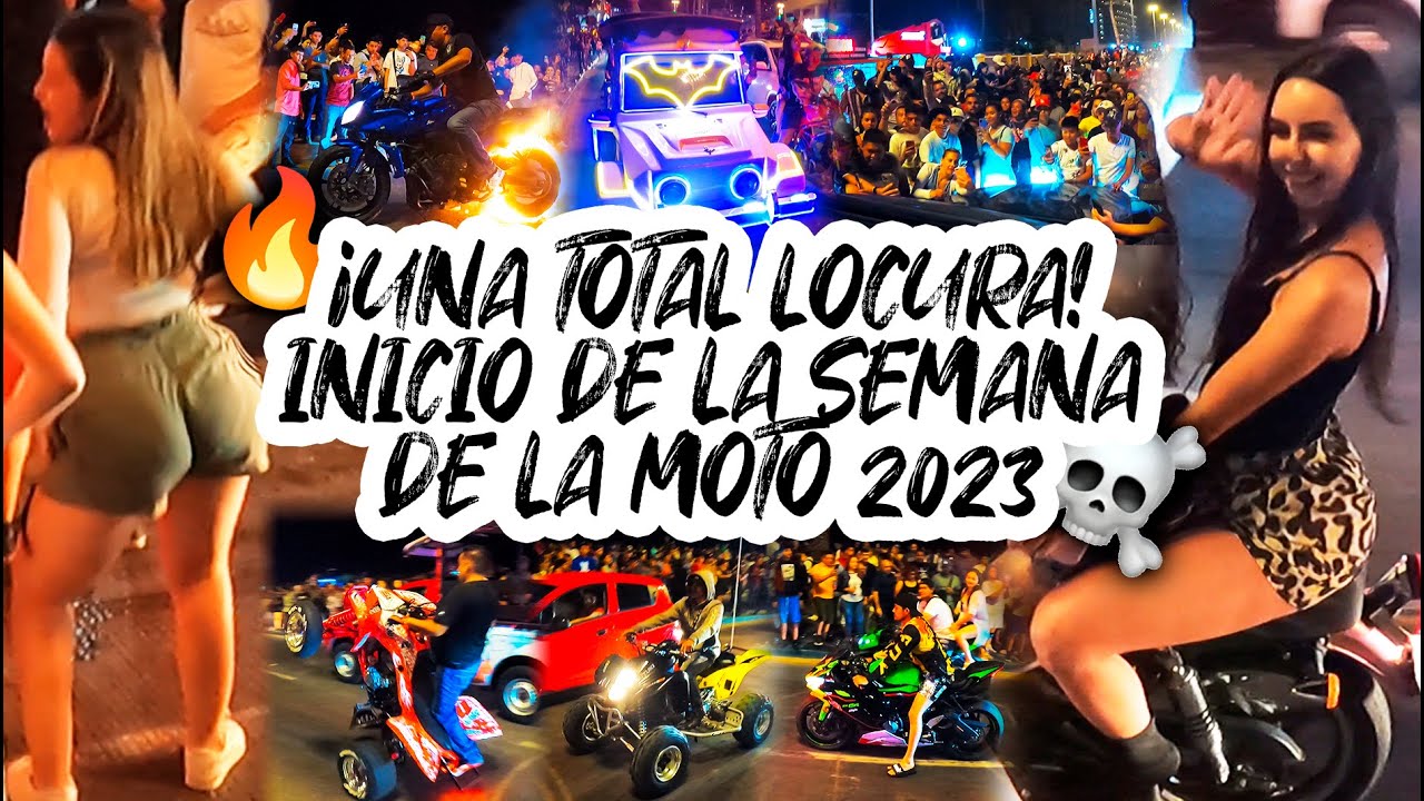Se Sale de CONTROL el PRIMER Día de la SEMANA DE LA MOTO 2023 en el ...