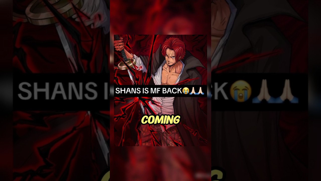 SHANKS is coming to EGGHEAD ?!? #onepiece #anime #manga #gear5 #luffy # ...