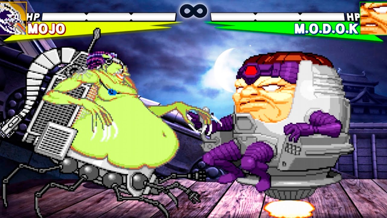 M.O.D.O.K. vs MOJO - HIGH LEVEL INSANE EPIC FIGHT! - YouTube