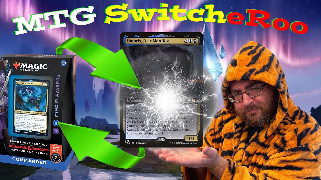 MTG Switcheroo: Mind Flayarrrs Precon into Umbris is a Horror! - YouTube