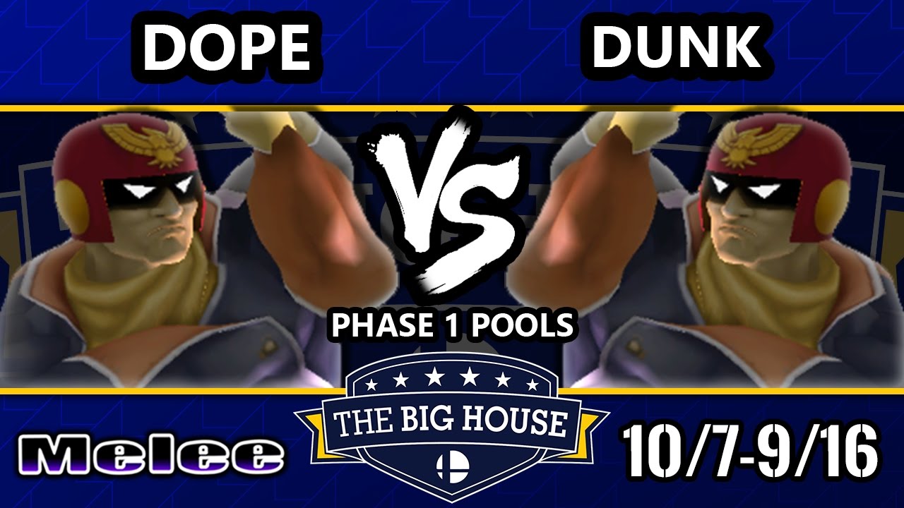 TBH6 SSBM - Dope (Falcon) Vs. Dunk (Captain Falcon) Smash Melee Pools ...