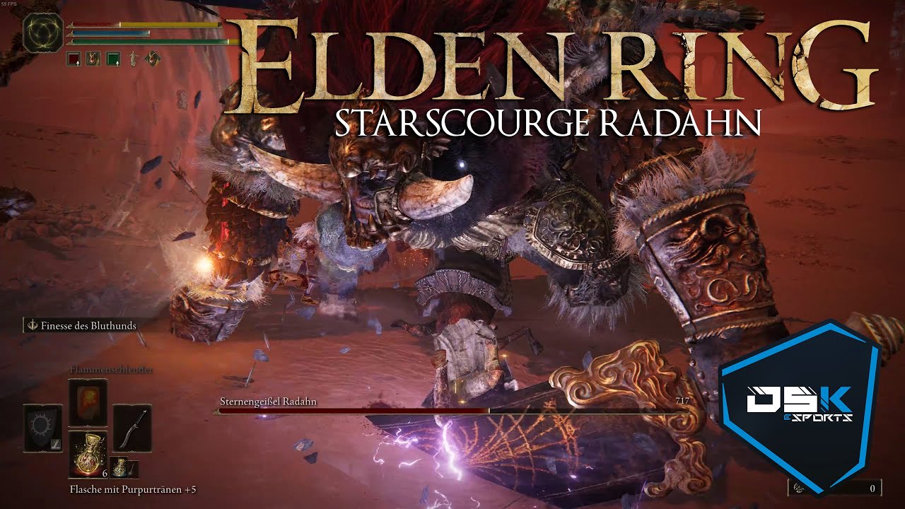 Starscourge Radahn (Boss Fight) [All Cutscenes] | ELDEN RING - YouTube