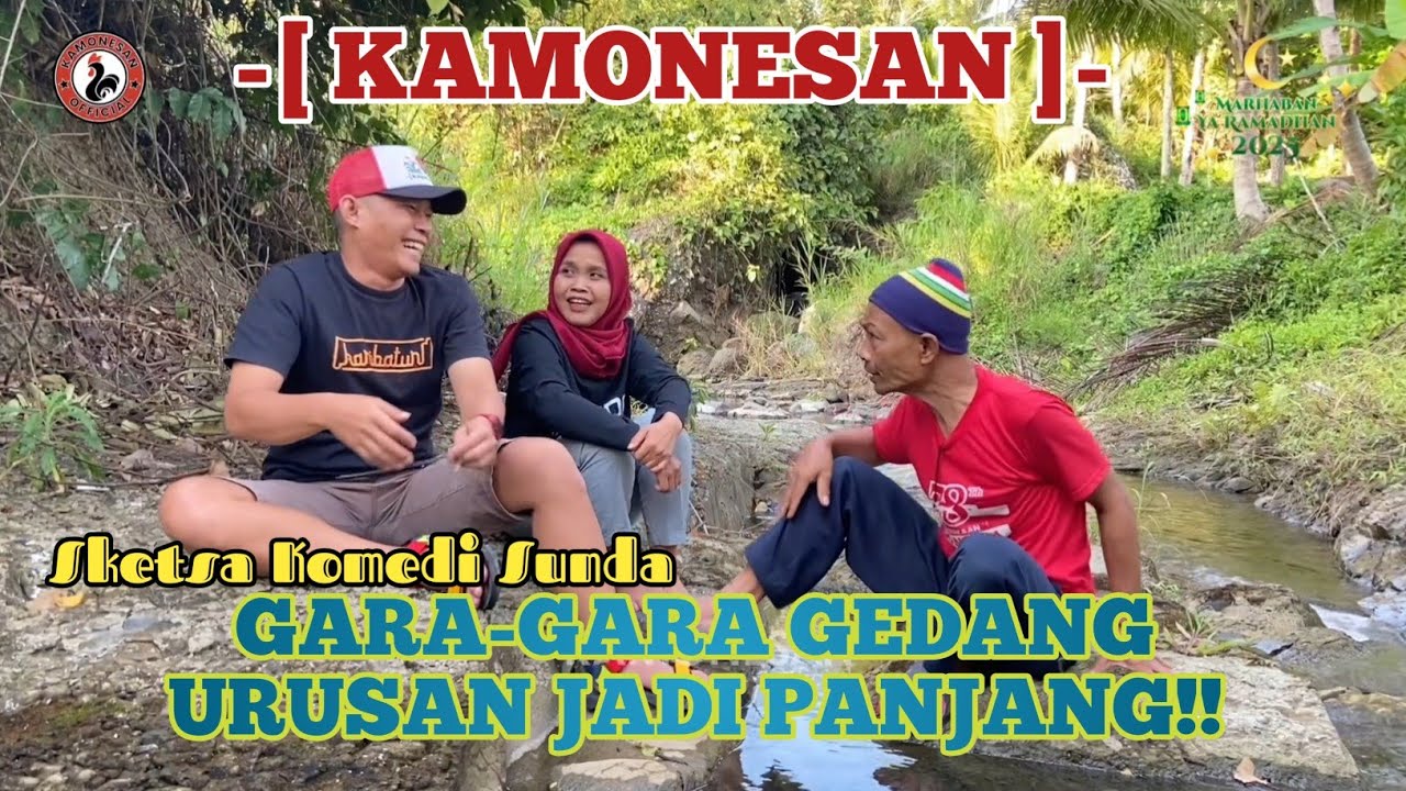 GEDANG JADI MANJANG ‼️ Sketsa Komedi Sunda Kamonesan #sketsakomedi # ...
