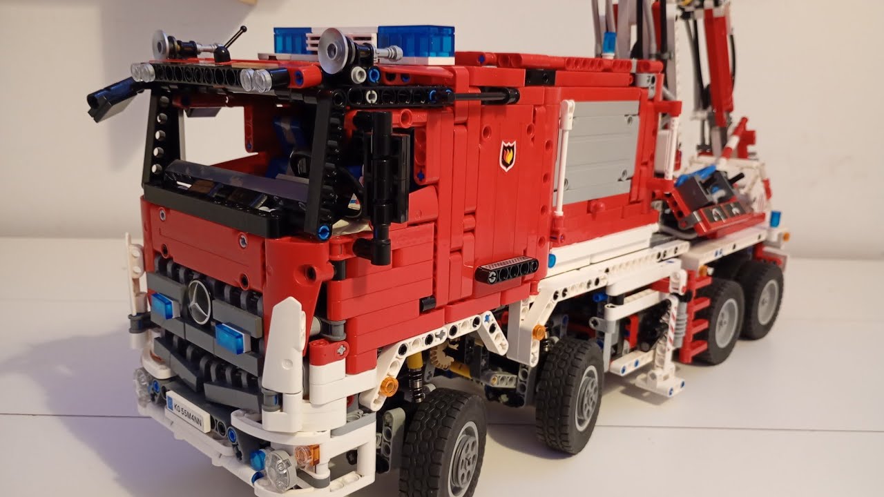 Lego technic - Fire truck moc - YouTube