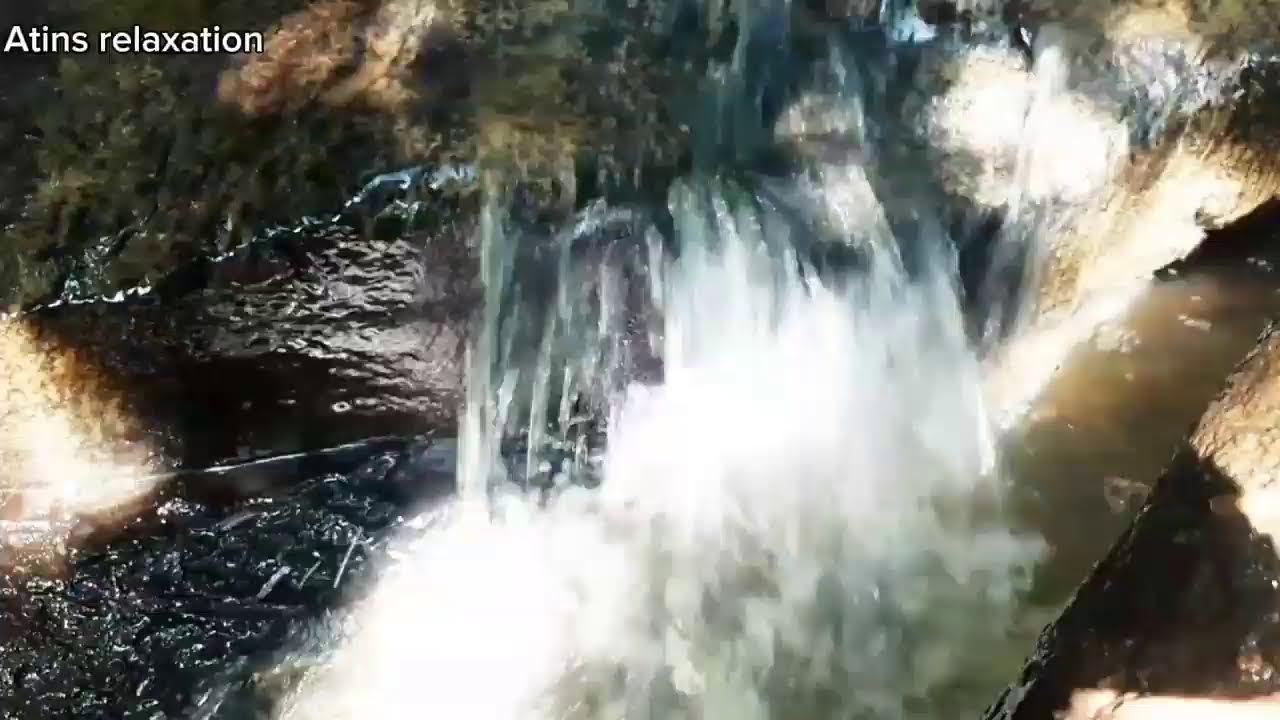 Relaxing sound of trickling water for relaxing and work friends - YouTube