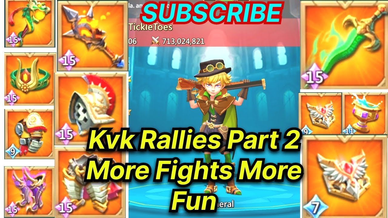 Lords Mobile KvK – We Burned Online & Offline Targets (Part 2) - YouTube