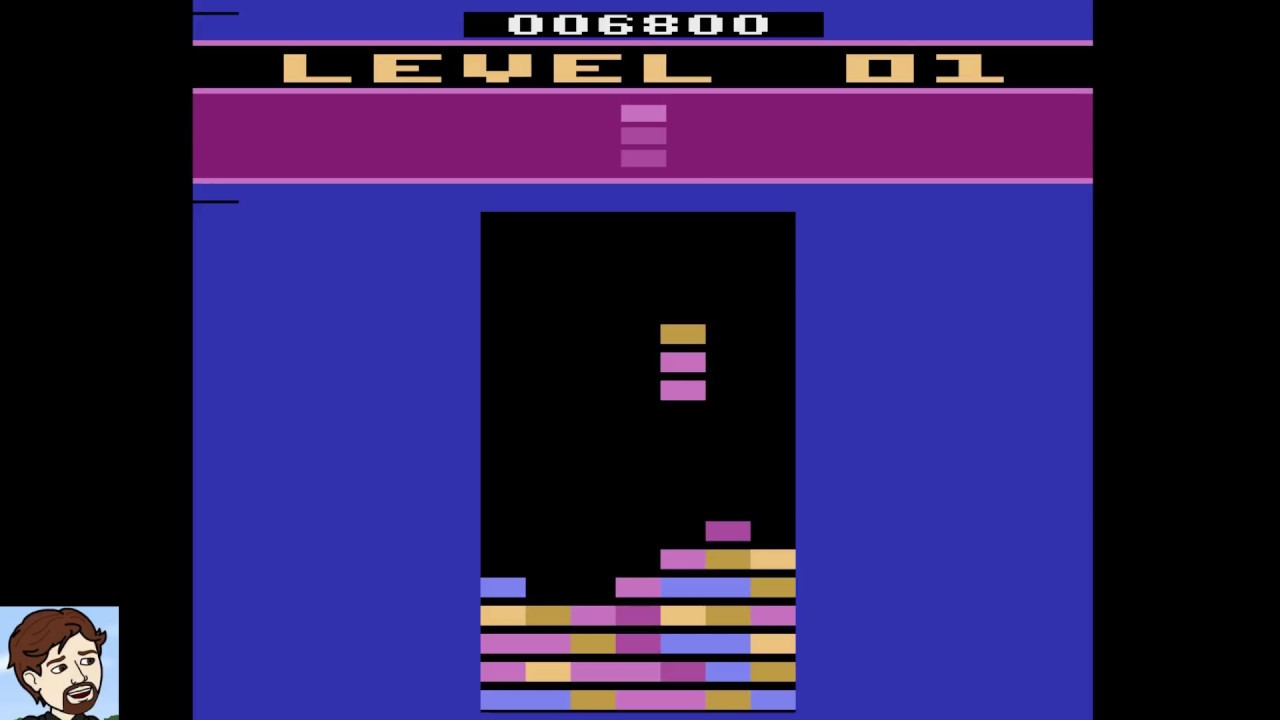 Atari 2600 - Acid drop © 1992 Salu - Gameplay - YouTube