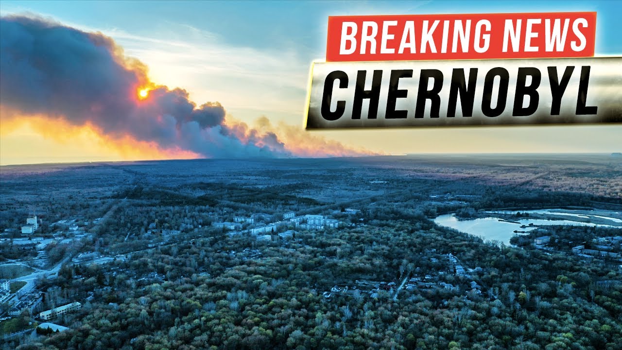 Fire in Chernobyl exclusion zone / Chernobyl Fire April 2020 / Fire ...