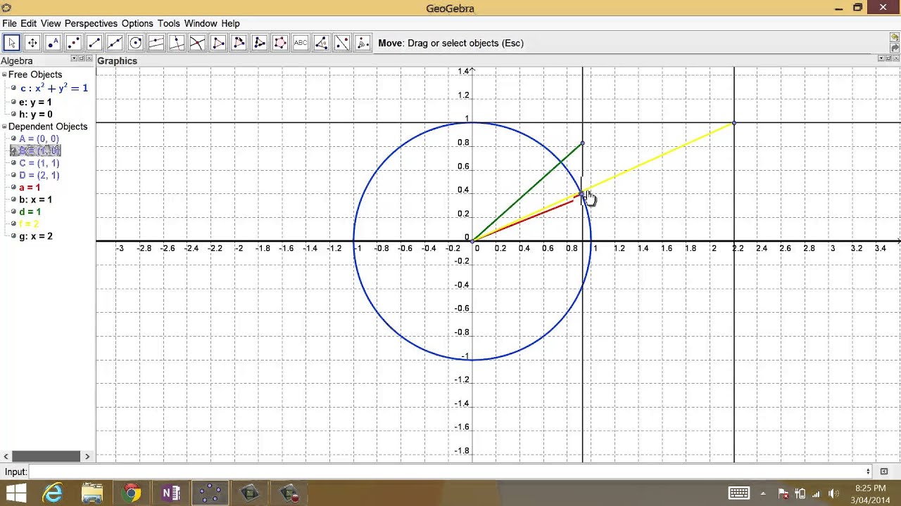The unit circle and tan, cot, sec and cosec - YouTube