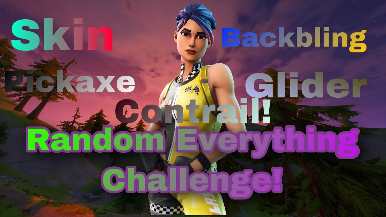 Random Everything Challenge! - YouTube