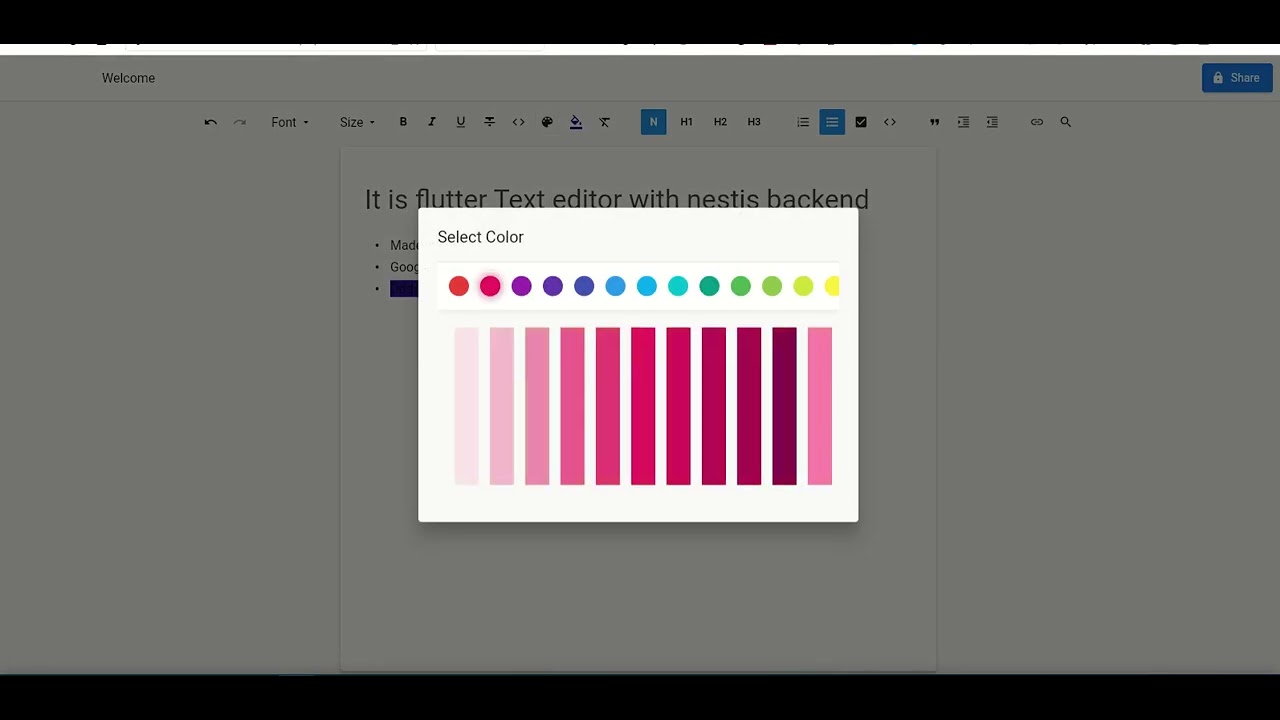 Word Doc in Flutter and with nestjs rest api demo - YouTube