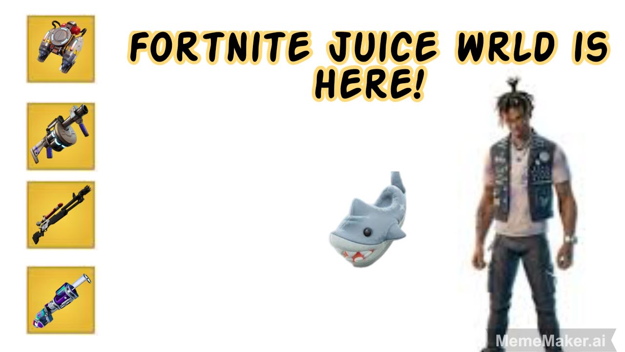 Juice Wrld Is In Fortnite! - YouTube