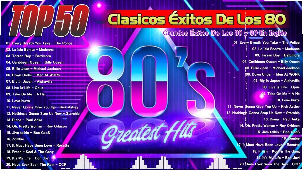 Clásicos De Los 80 En Inglés - Retromix De Los 80 y 90 En Inglés ...
