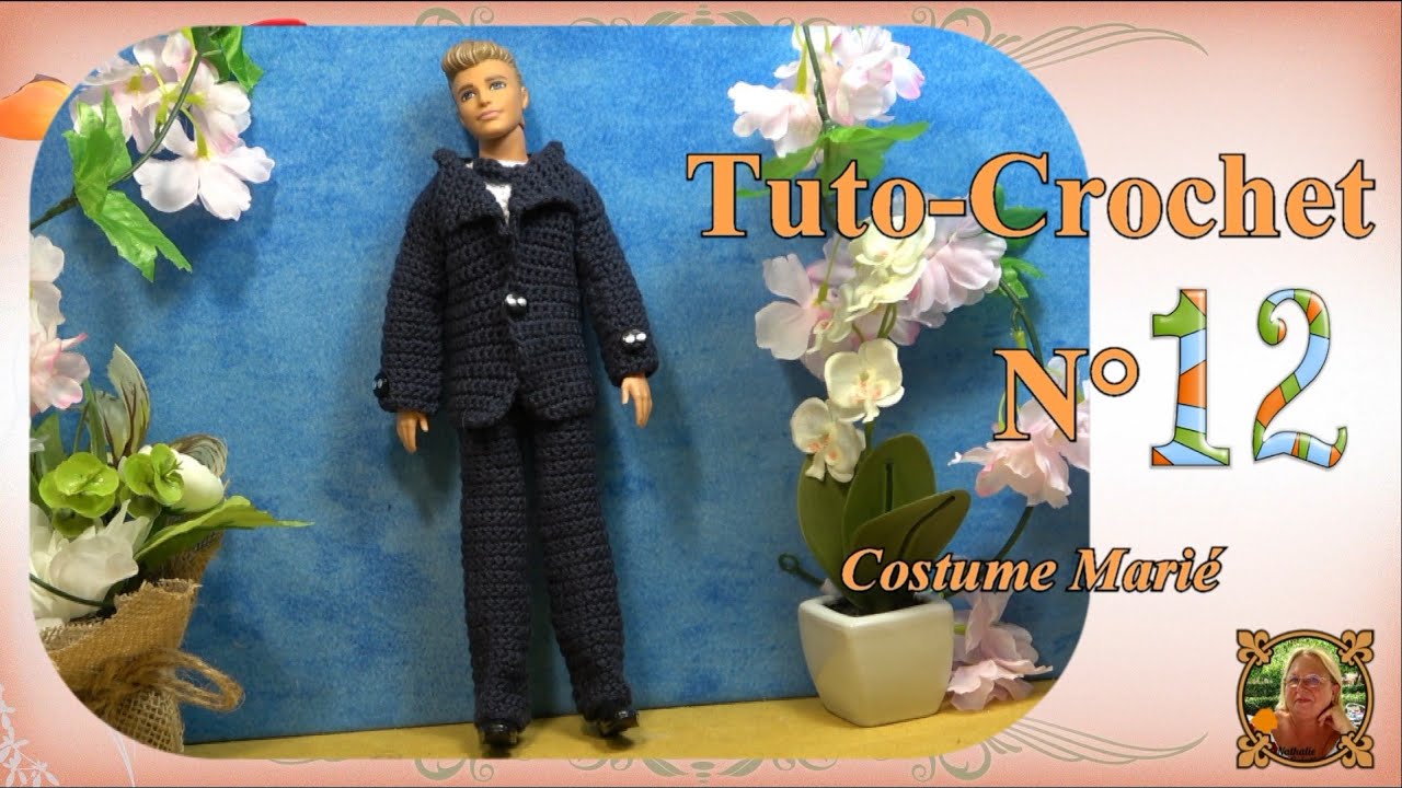 🧒 Tuto Crochet Ken N°12 | 🤵 Ken en Costume de Marié - YouTube