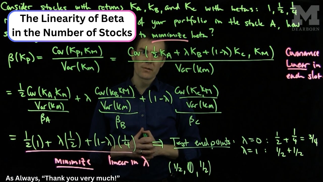 Linearity of the Beta Factor - YouTube