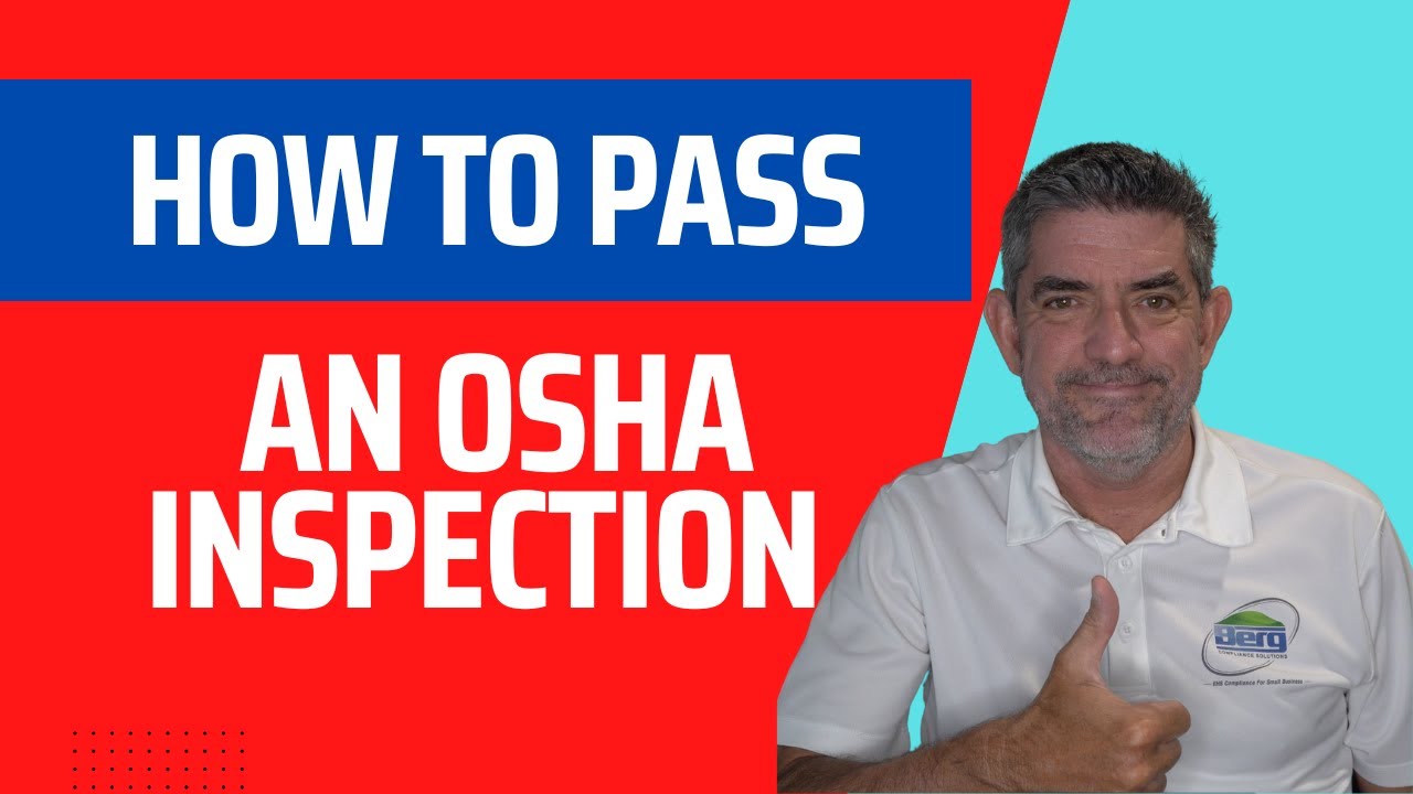 How to Pass an OSHA Inspection - YouTube