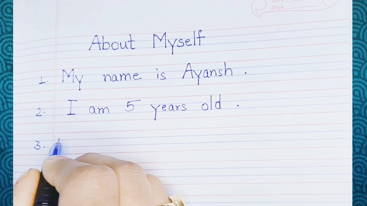 20 Line On Myself|About Myself Essay|Short Essay On Myself In English ...