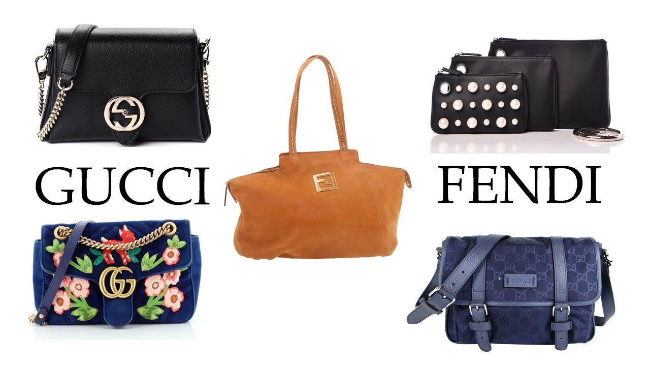 LUXURY HANDBAG COLLECTION - GUCCI, FENDI - YouTube
