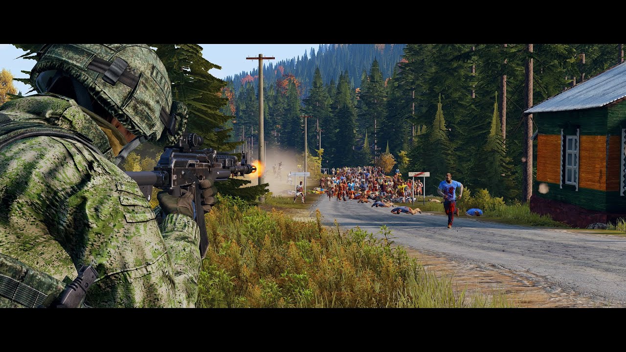 러시아군 VS 좀비 (Russian Army VS Zombie) | QHD 1440p - YouTube