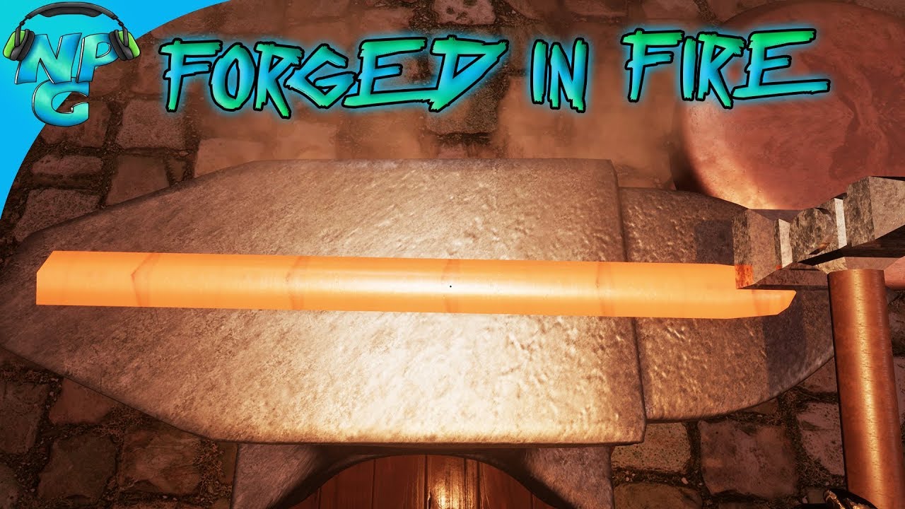 Forging Hot Metal into Swords in Fantasy Blacksmith Simulator! - YouTube