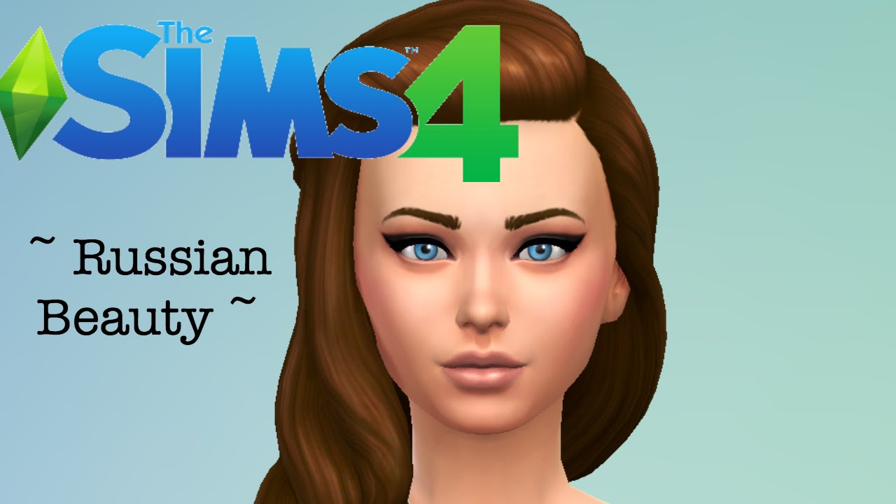 Sims 4 CAS - Russian - YouTube