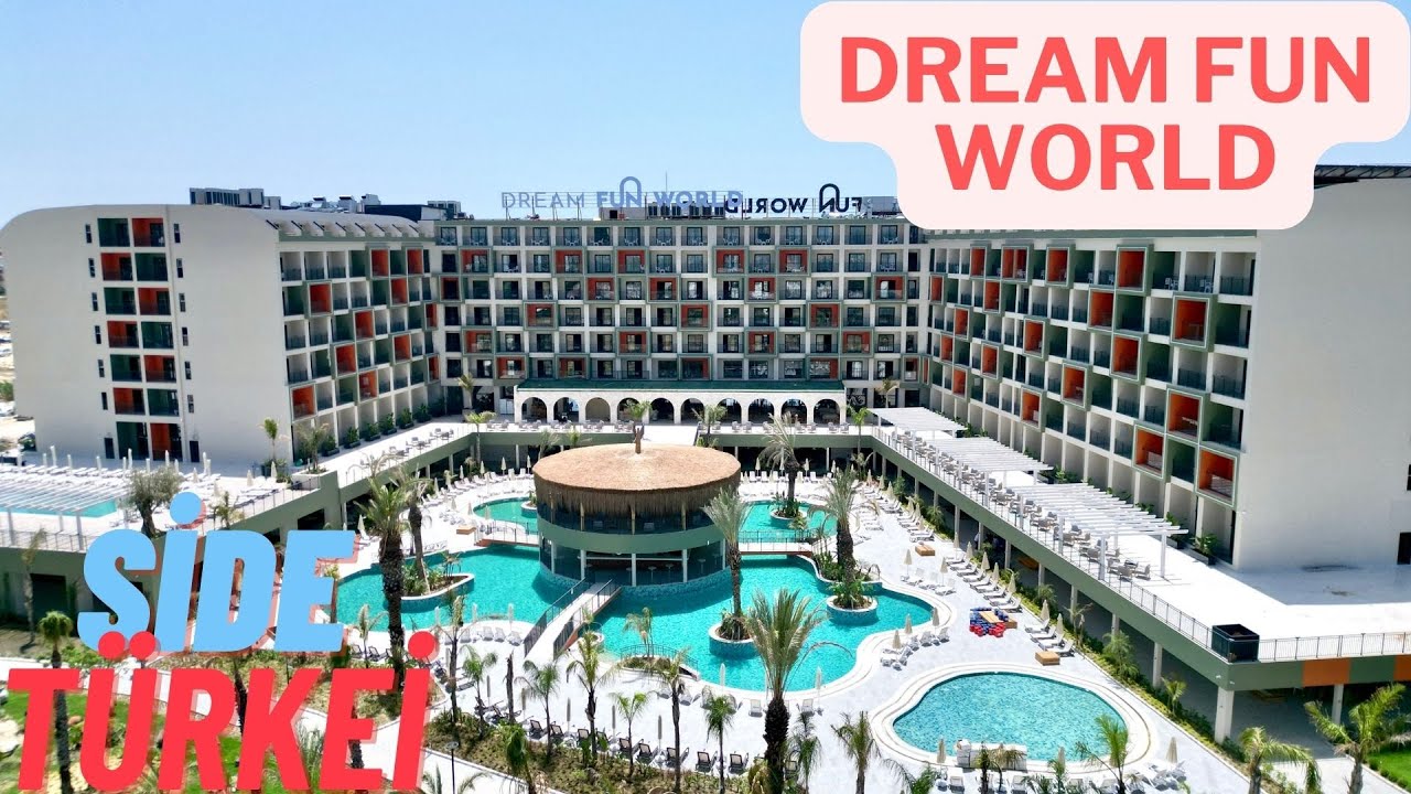 DREAM FUN WORLD HOTEL Side/TÜRKEİ - YouTube