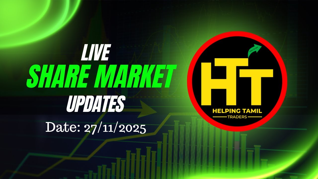 LIVE UPDATE FOR INDIAN SHARE MARKET - 27/11/2025 - YouTube