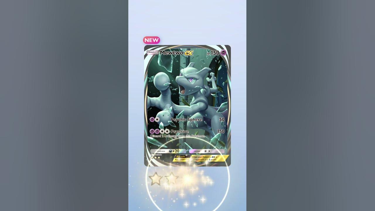After 500 cards. Finally found the Mewtwo EX illus. Nurikabe. Pokemon ...