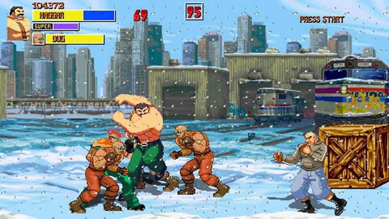 Final Fight Alpha OPENBOR 720P HD Playthrough ALPHA EDITION MODE with ...