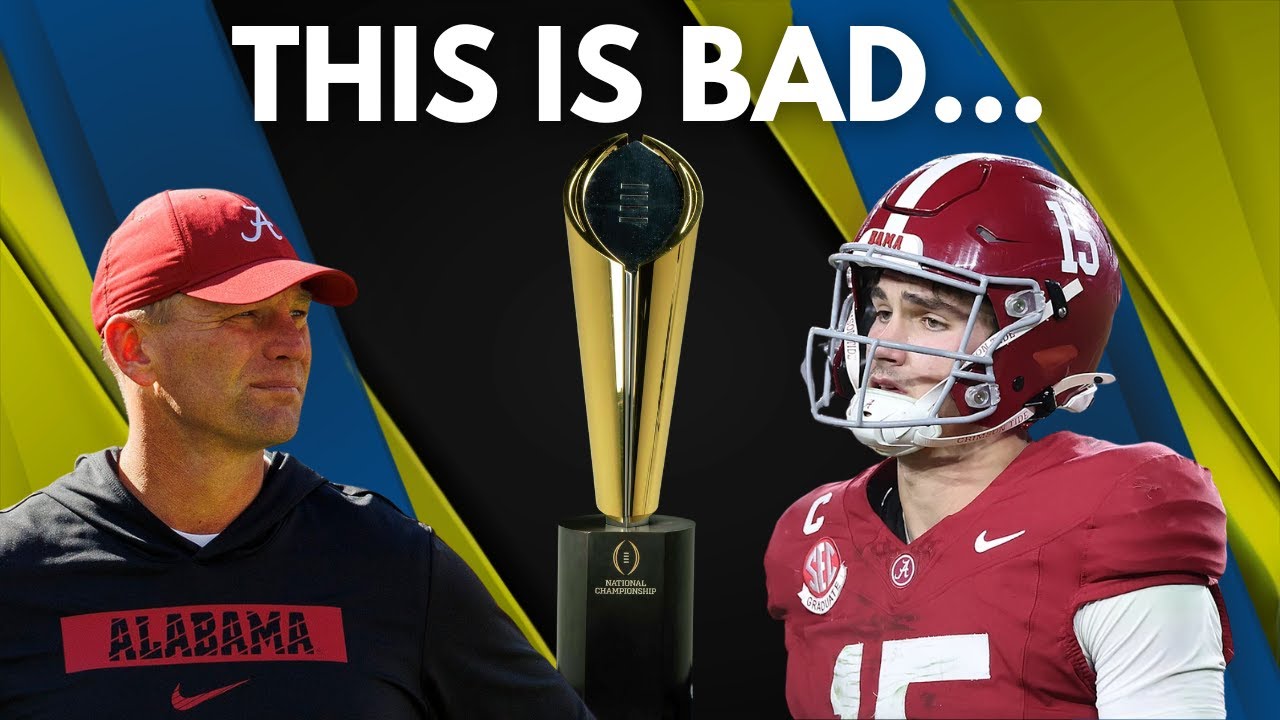 How Much TROUBLE is Bama in after ANOTHER Loss? - YouTube