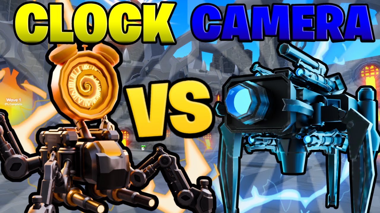 🔥CLOCK SPIDER VS UPGRADED CAMERA SPIDER! 🔥(Toilet Tower Defense)! - YouTube