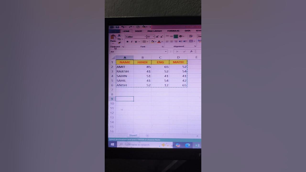 Ms excel tutorial. - YouTube