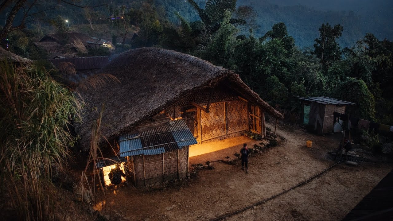 Night view of village in Assam #Notice carefully u can see stars#nature ...