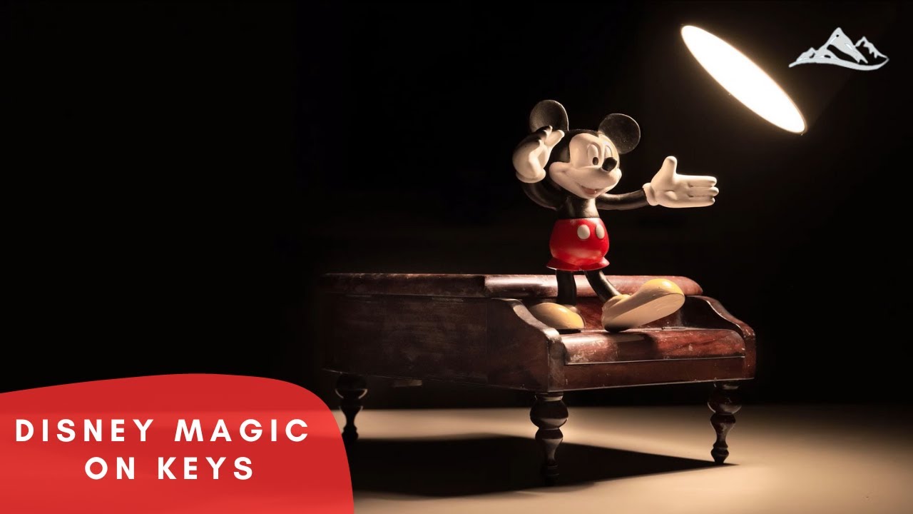 Disney magic on keys: Mickey Mouse takes the spotlight - YouTube